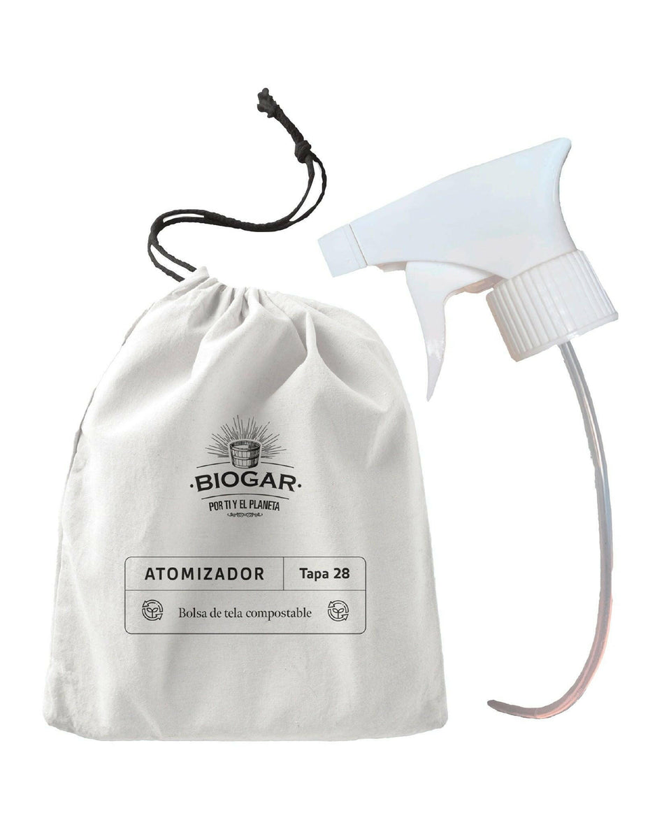 Atomizador reutilizable – Ideal para limpieza ecológica – Biogar
